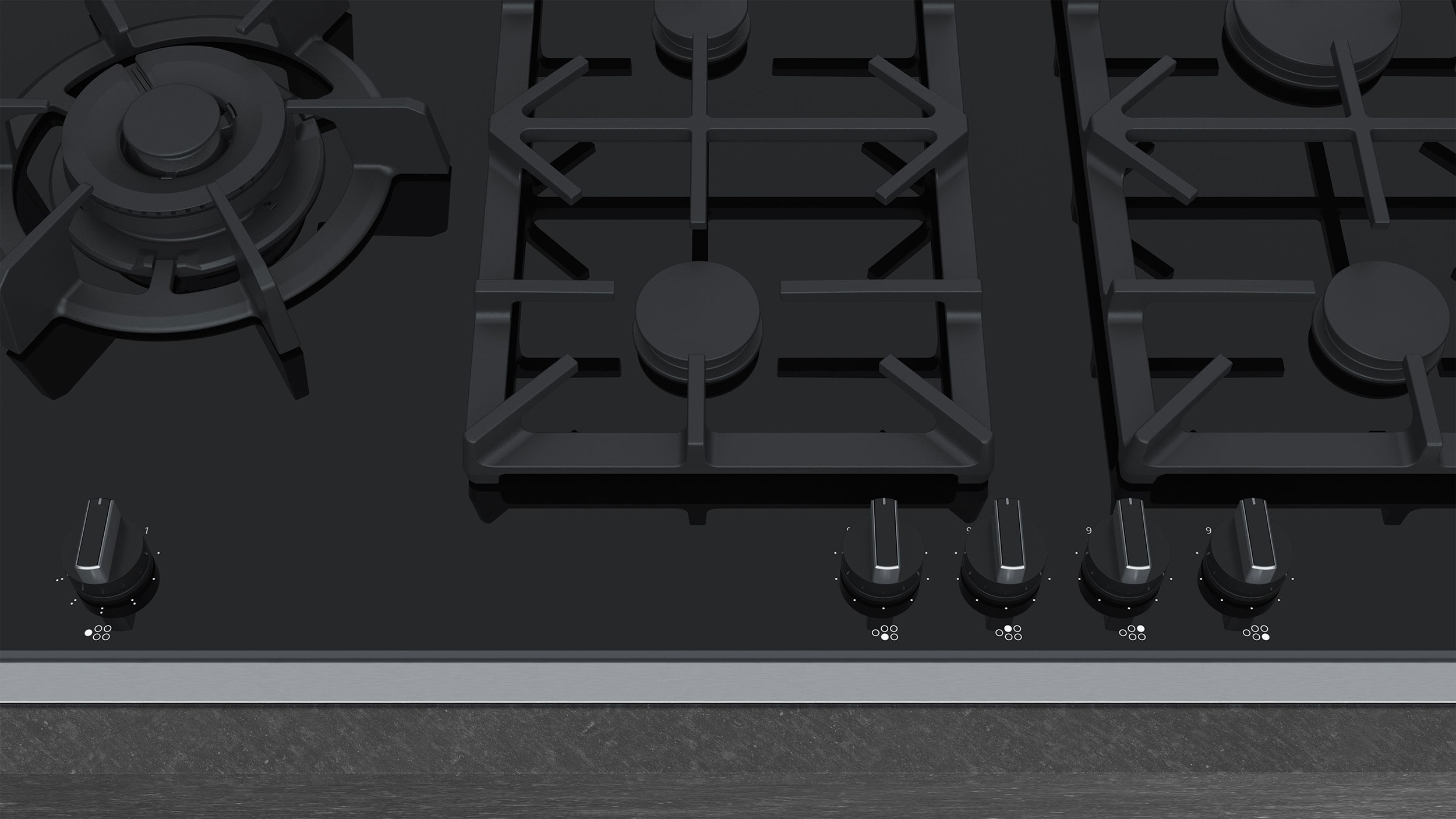 NEFF T29TS79N0, N90, 5 foyers, Largeur 92 cm - Plaque gaz Pas Cher