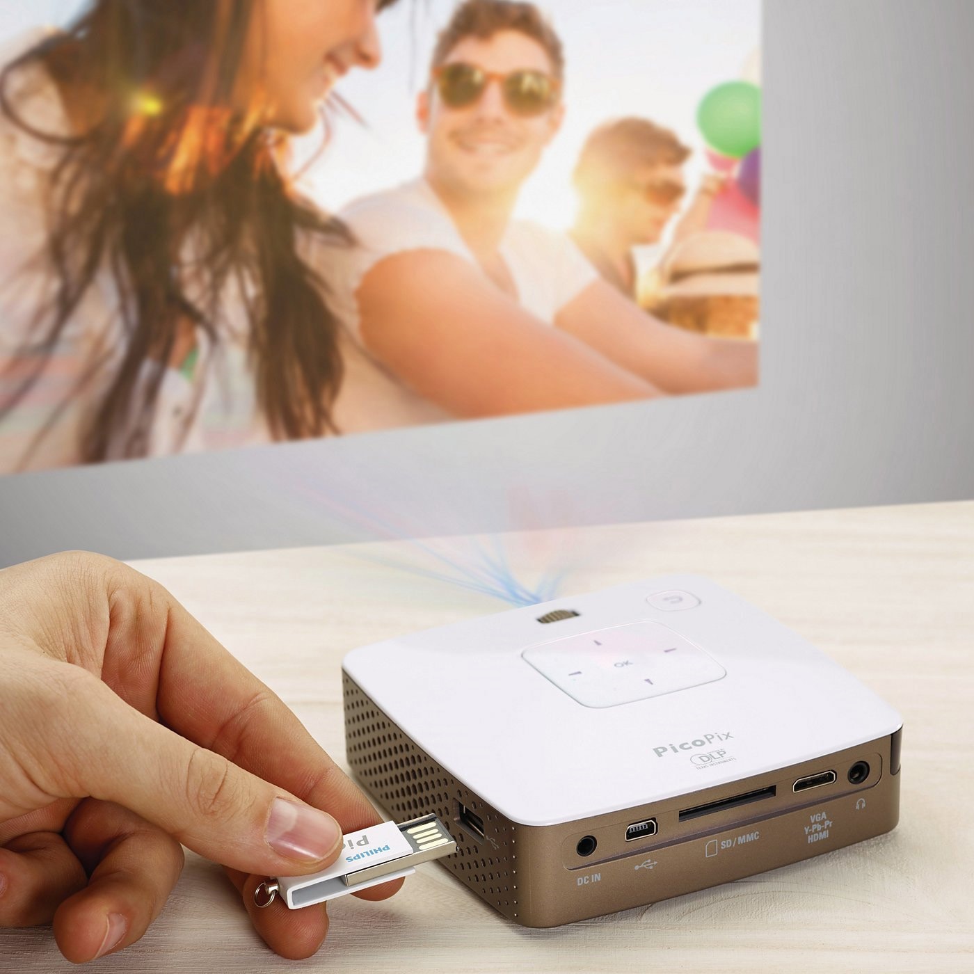 PHILIPS Pico Pix PPX3414 | Pico projecteur - Livraison rapide