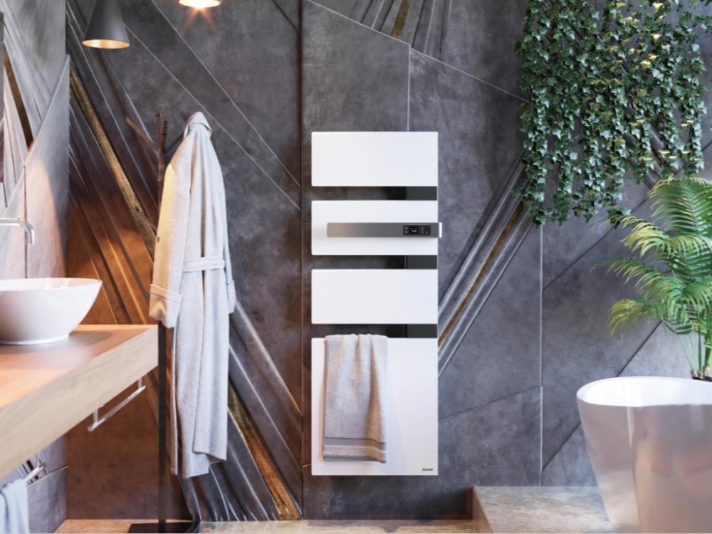 Tuiles décoratives pour sèche-serviettes alutu - anthracite SAUTER Pas ...