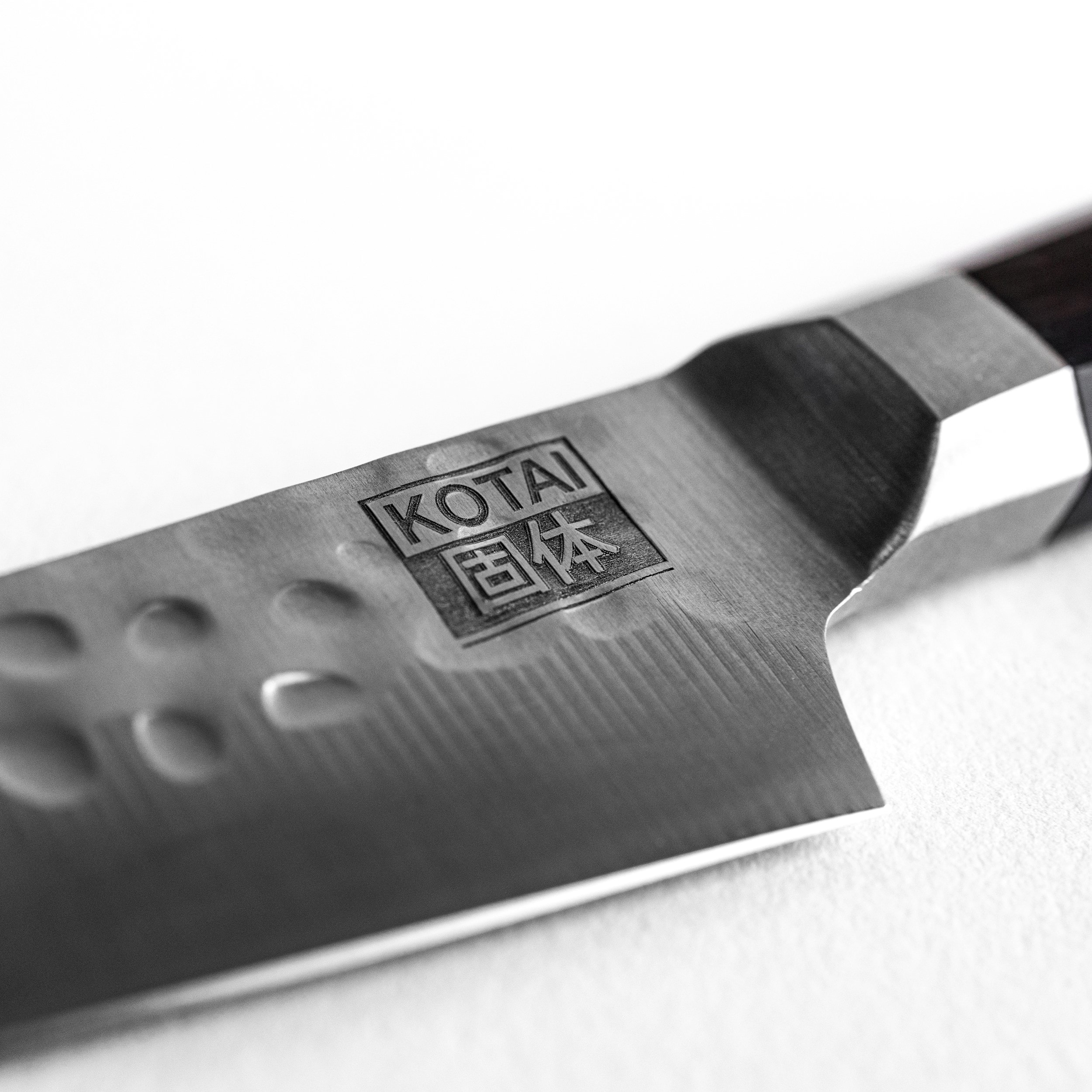 Couteau de cuisine KOTAI KOTAIL COUTEAU D’OFFICE BUNKA MARTELÉ Pas Cher ...