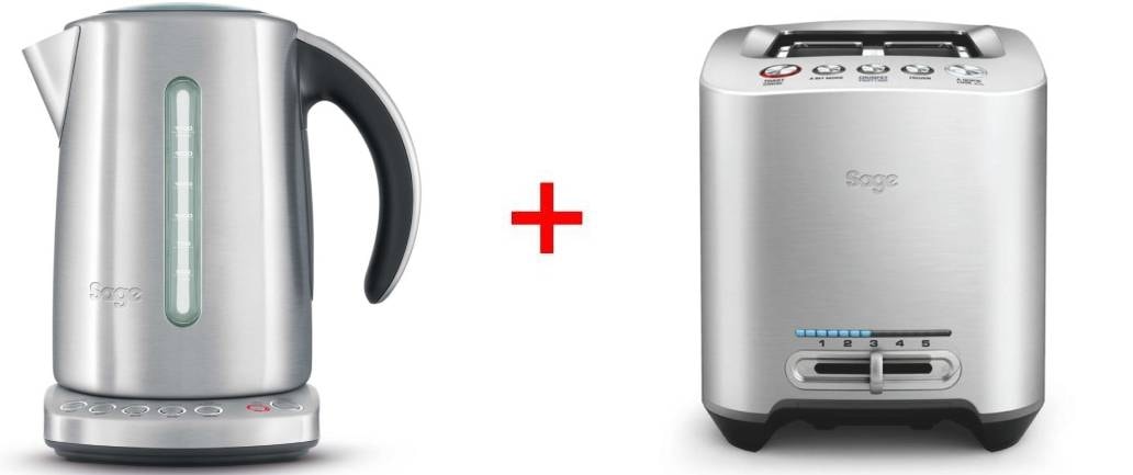 Bouilloire SAGE SMART KETTLE + THE SMART TOAST Pas Cher - UBALDI.com