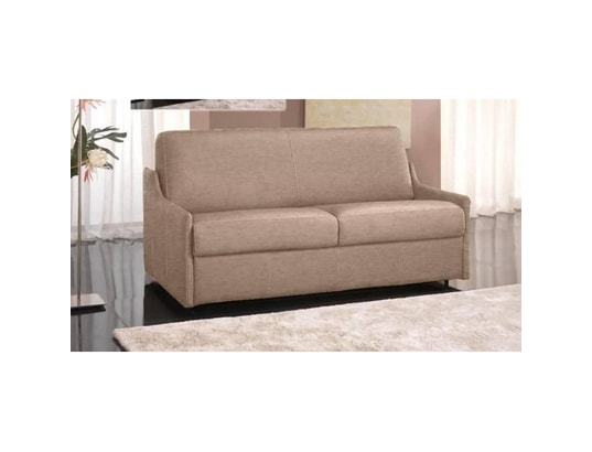 Canapé lit 3 places LUNA convertible ouverture RAPIDO 140cm, microfibre ...