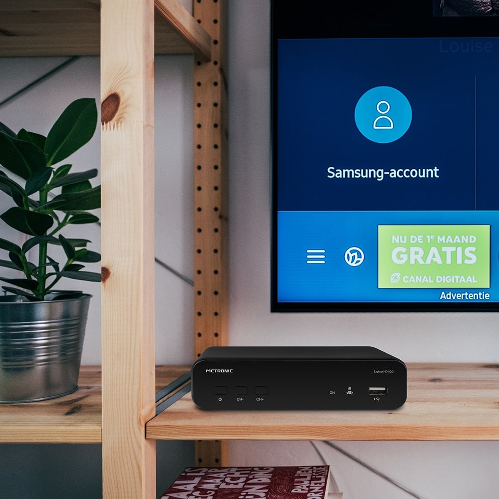 Décodeur tnt zapbox hd-so.3 - noir METRONIC Pas Cher - UBALDI.com