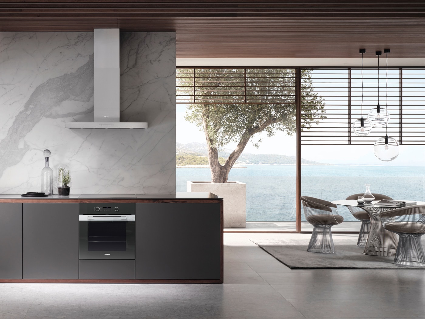 Four encastrable émail lisse MIELE H 2851 B IN, 76 litres, Perfect ...