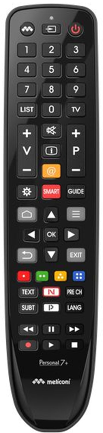 Télécommande universelle MELICONI PERSONAL 7+ Pas Cher - UBALDI.com
