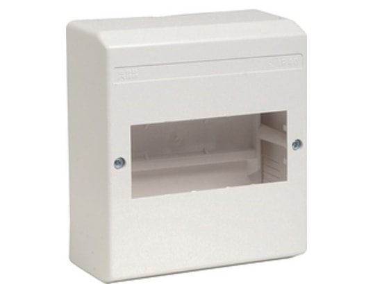 Coffret électrique cache-bornes 6 modules ABB Pas Cher - UBALDI.com