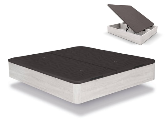 Sommier 180 x 200 KORFLEX Rémy artic plateau duo gris 1820D Pas Cher ...