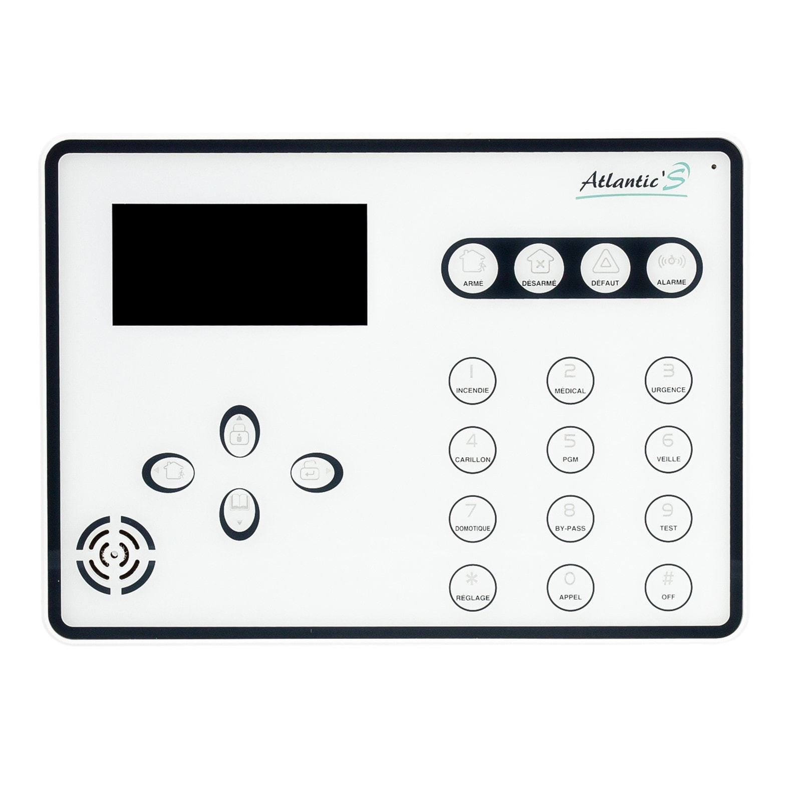 Ateos - alarme de maison sans fil gsm kit 2c (md-326r) ATLANTIC'S Pas ...