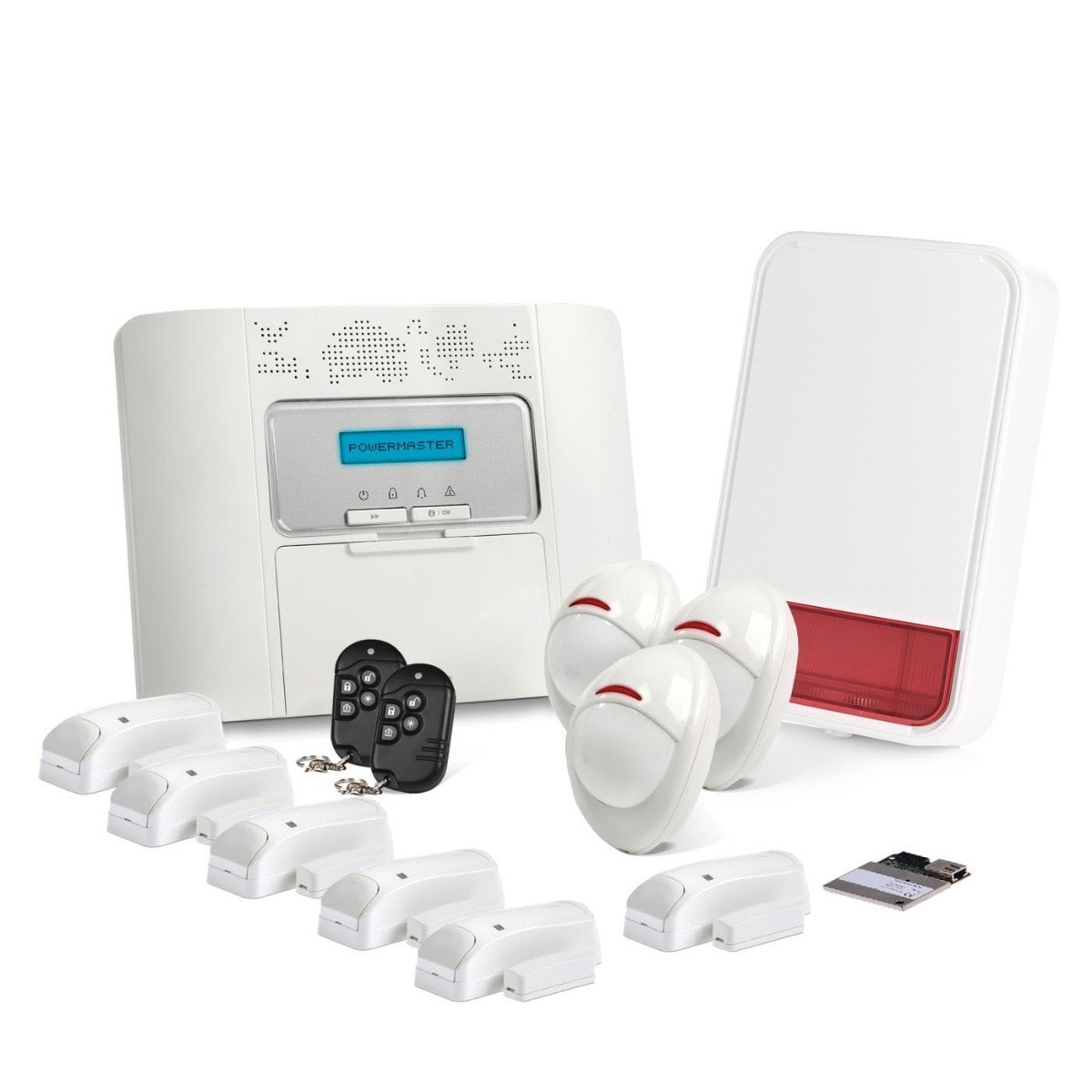 Powermaster kit6 ip - alarme maison sans fil ip powermaster 30 - kit 6 ...