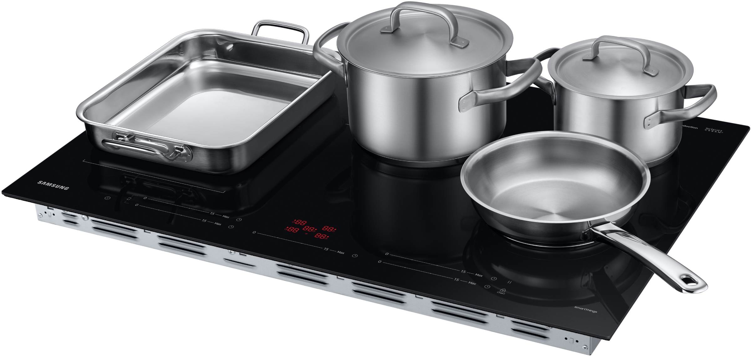 SAMSUNG NZ85C6057FK, 5 foyers, 80 cm, 7400w - Plaque induction Pas Cher