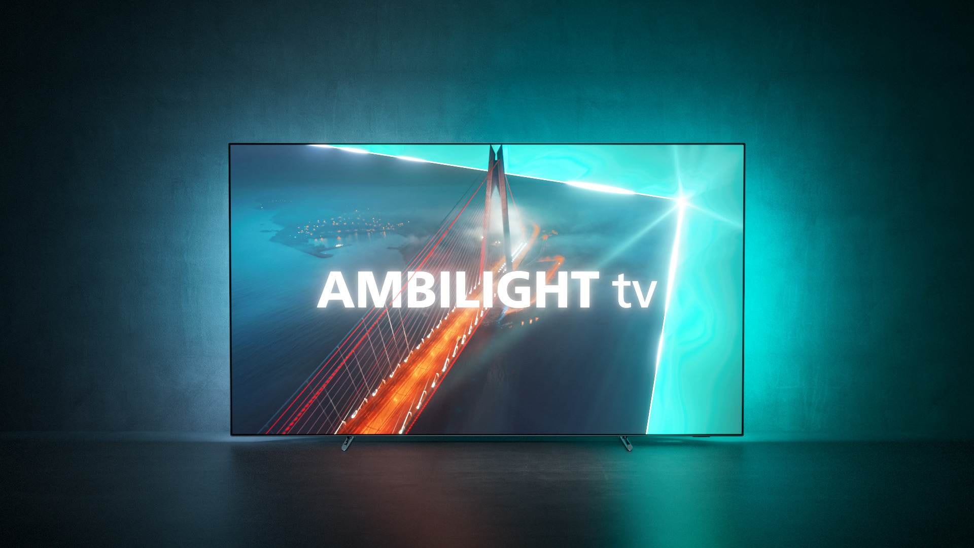 PHILIPS 65OLED708/12 Ambilight 164 cm 4K UHD - TV OLED 4K 164 cm ...