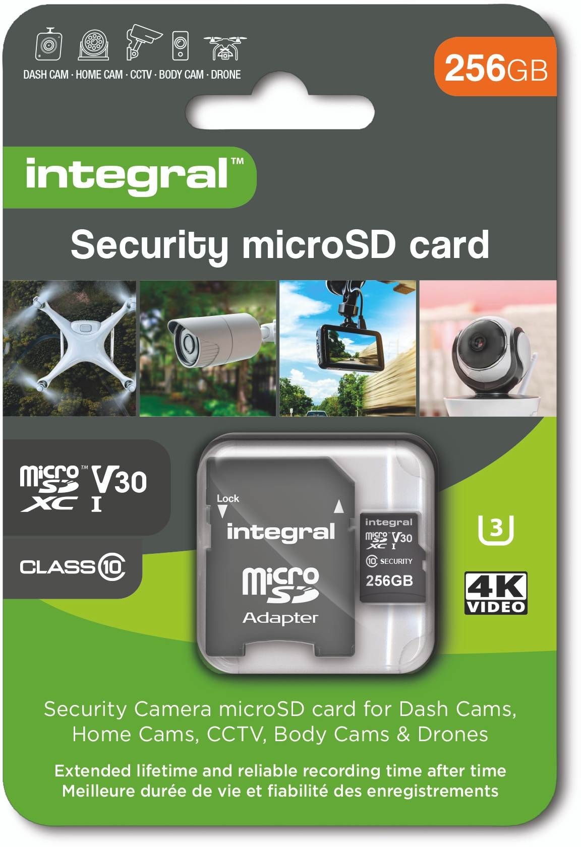 Carte mémoire 256 Go INTEGRAL INMSDX256G10-SEC Pas Cher - UBALDI.com