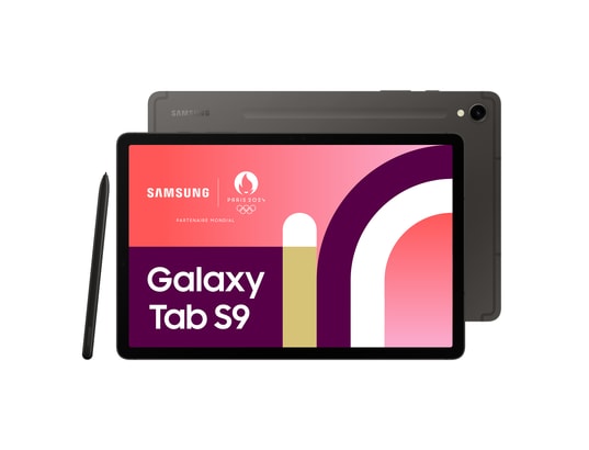 SAMSUNG Galaxy Tab S9 11'' 5G 128 Go Anthracite - Tablette tactile Pas Cher