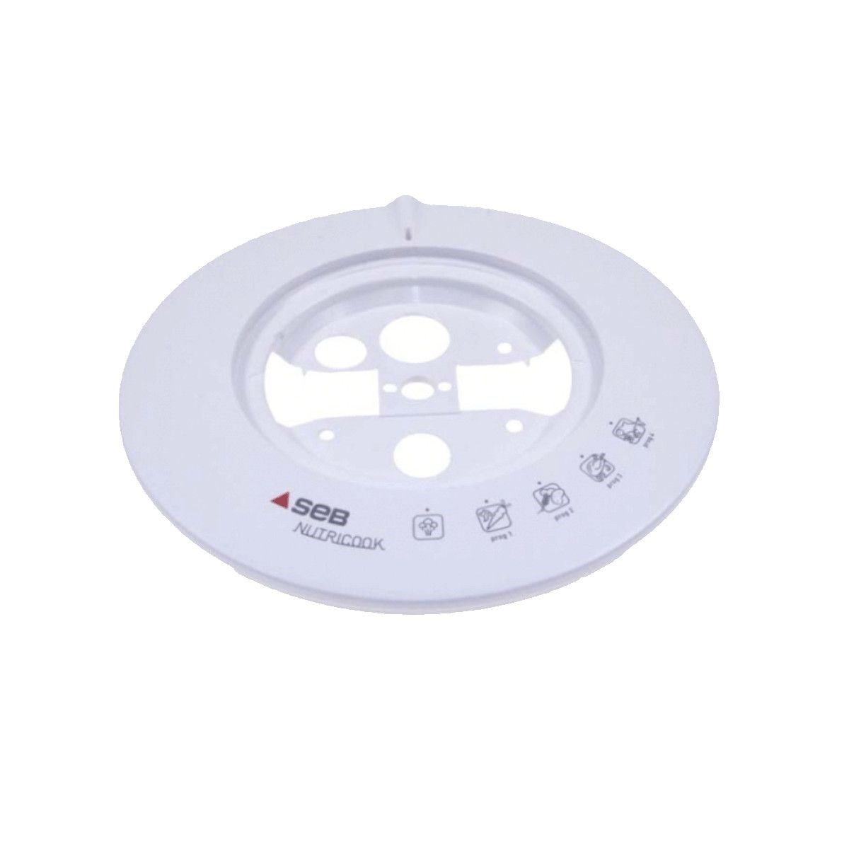 Ss-981053 flasque couvercle blanc SEB
