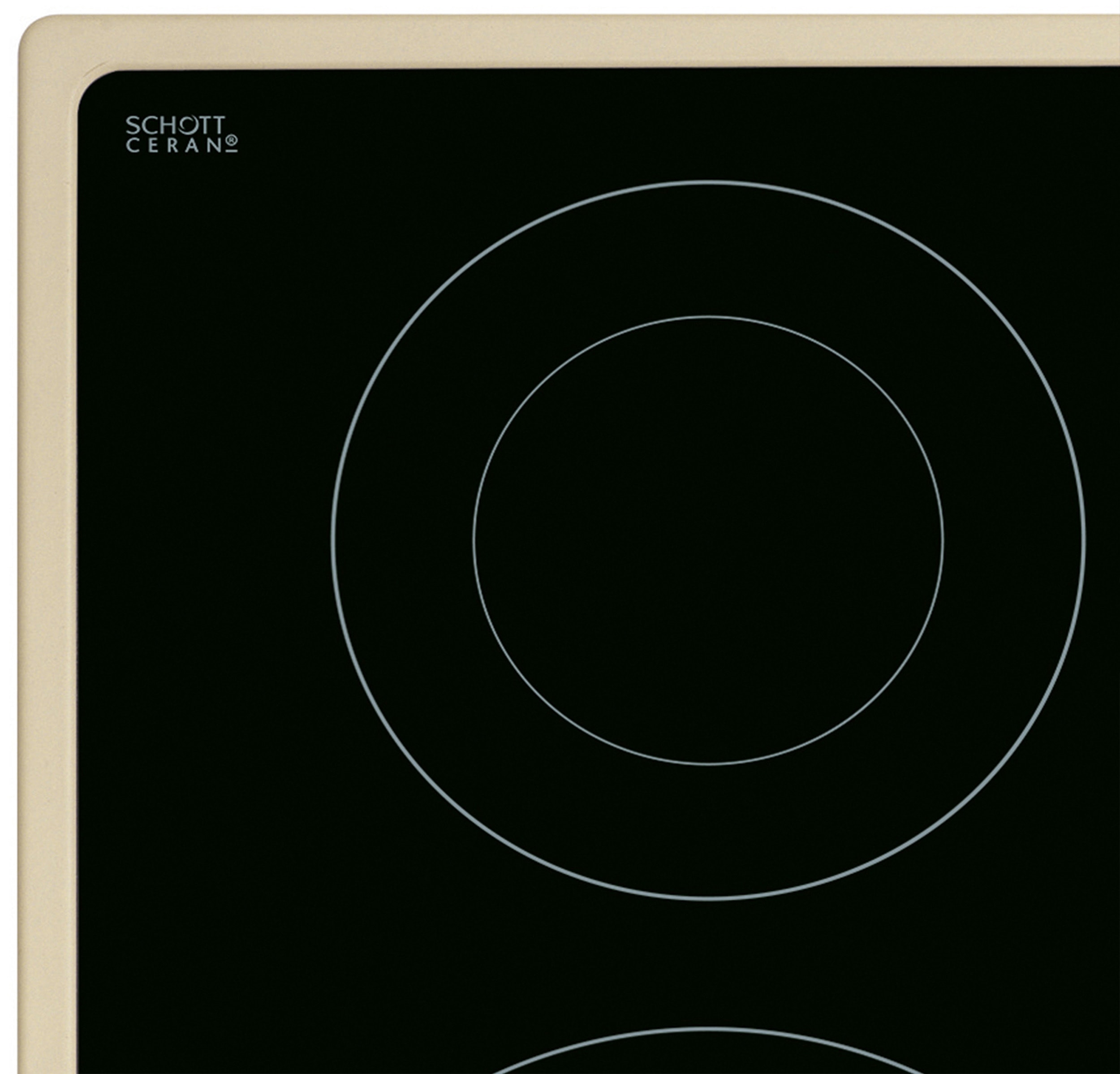 SMEG SI964PM, Victoria Crème, Manette - Plaque induction Pas Cher