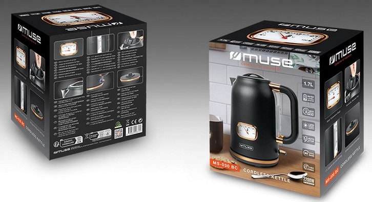 Bouilloire MUSE MS-030 BC Pas Cher - UBALDI.com