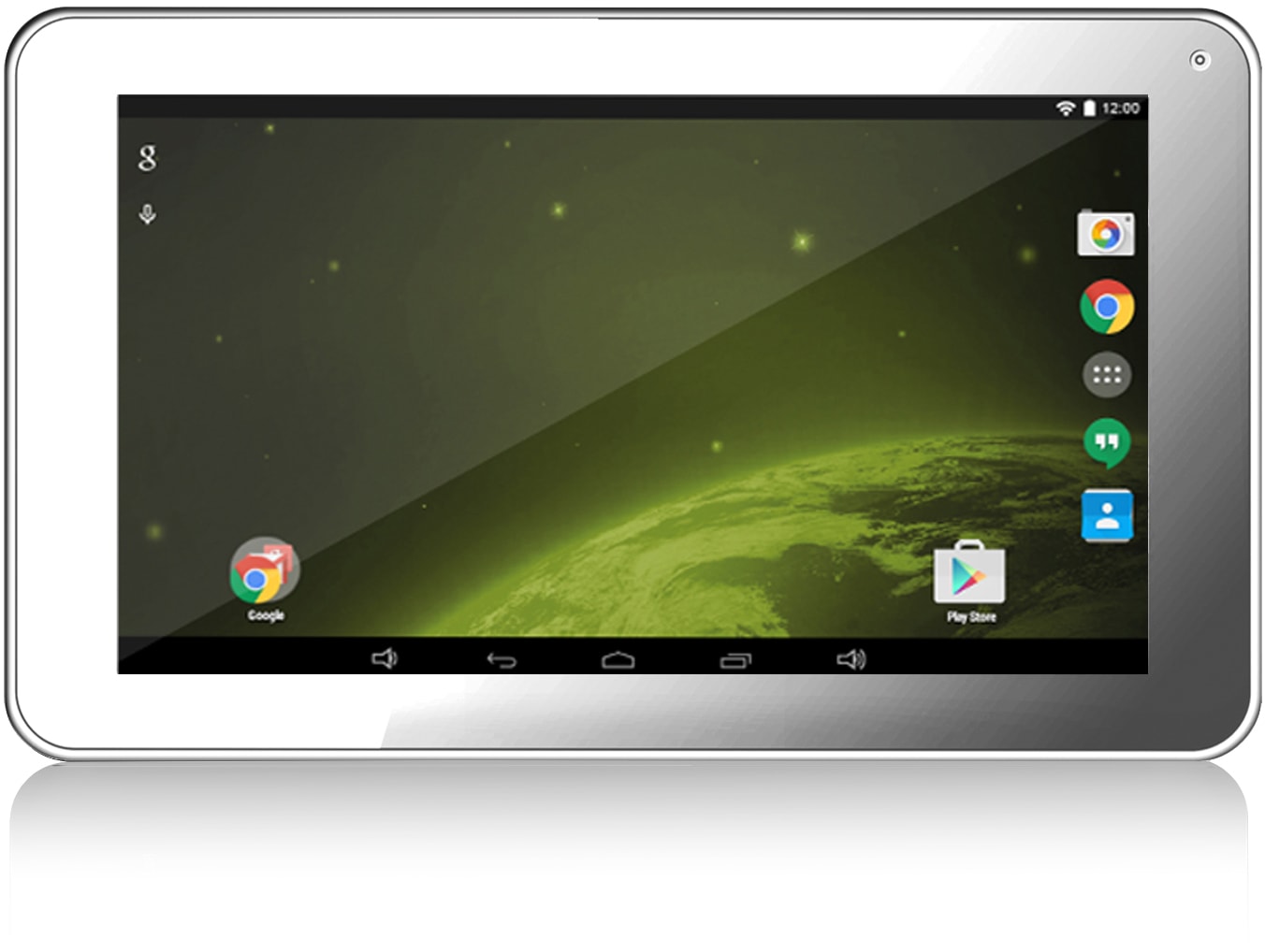 LOGICOM L-Ement TAB 741 blanche - 4 Go - Tablette tactile Pas Cher
