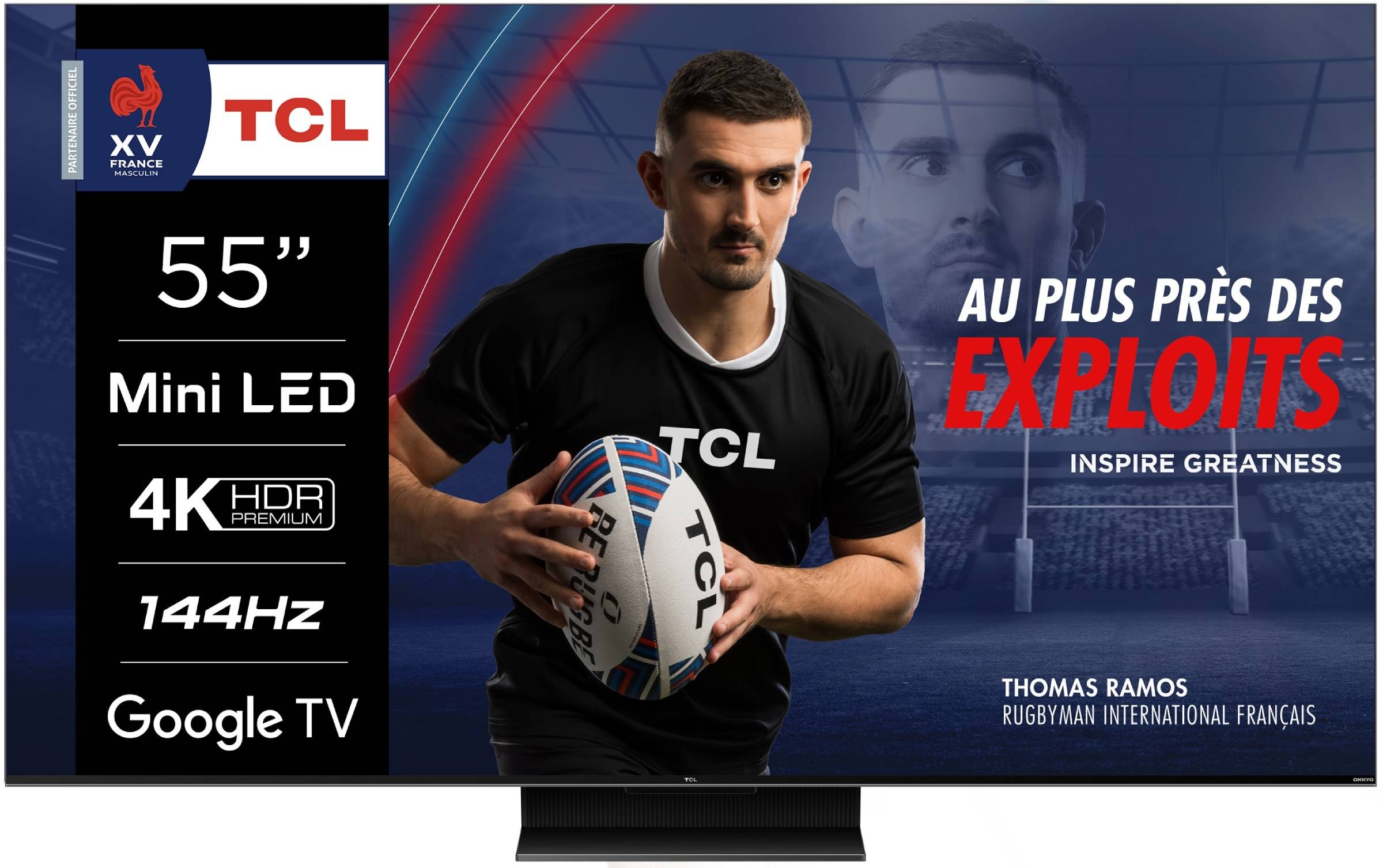 TCL 55MQLED80 144Hz Google TV Qled Mini LED - TV Mini LED 4K 139 cm ...