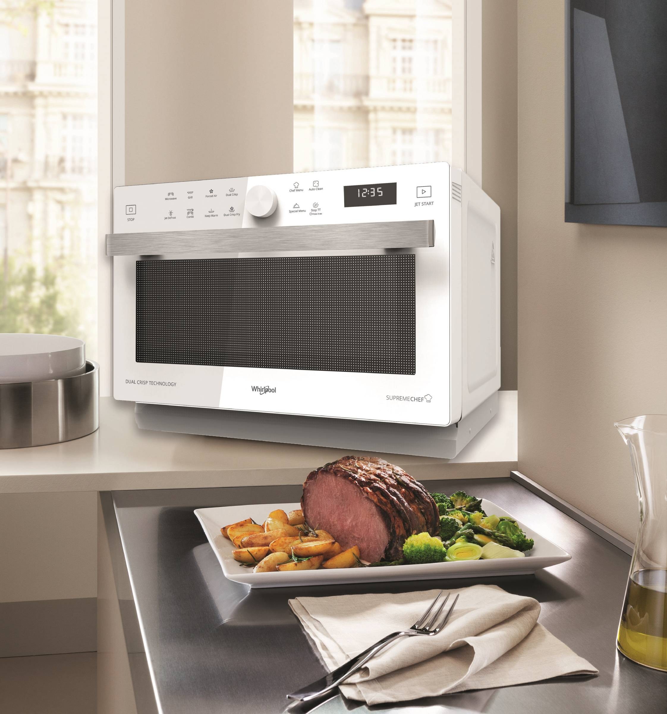 Micro ondes Combiné WHIRLPOOL MWSC833W Pas Cher - UBALDI.com