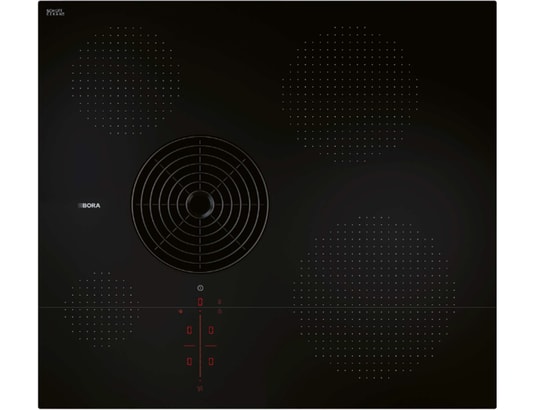 Plaque induction aspirante BORA PURSU, plaque aspirante recyclage, 60 cm