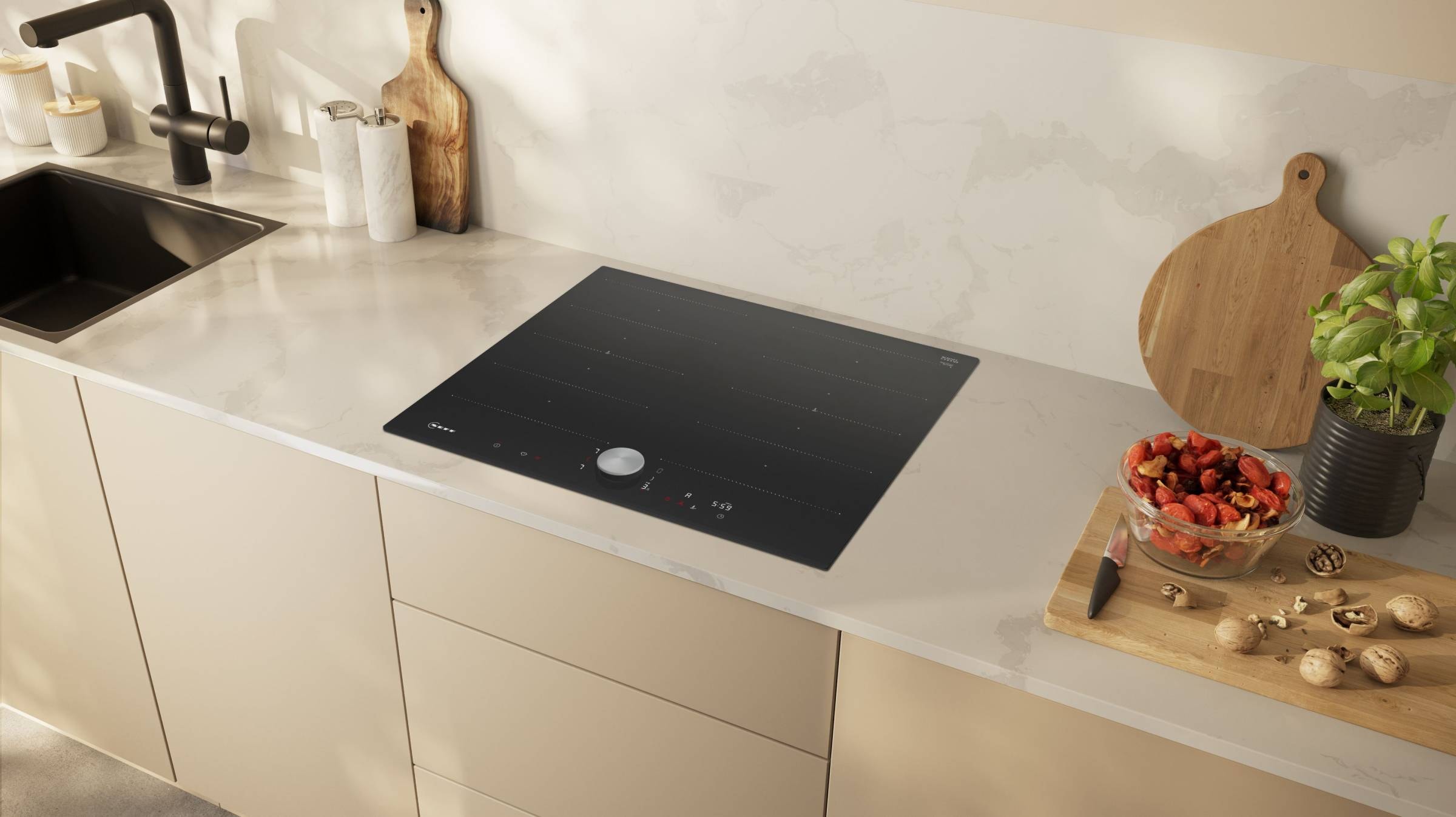 NEFF T66FTX4L0, N90, Flex Induction, Twist Pad - Plaque induction Pas Cher