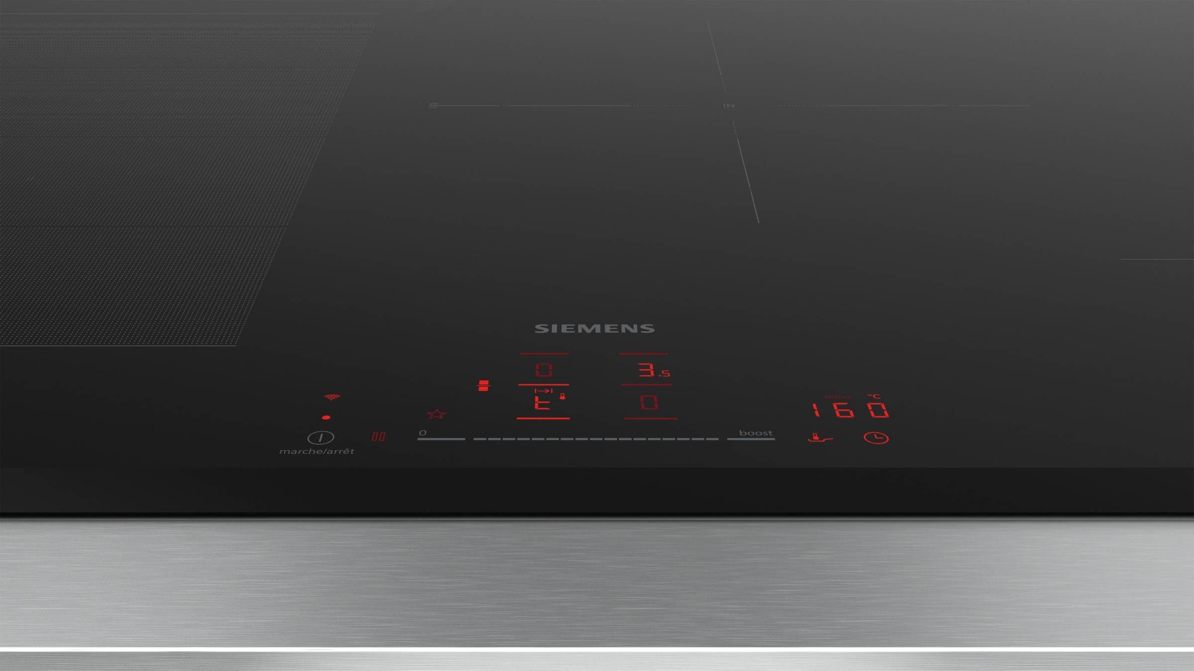 SIEMENS EX851HEC1F, IQ700, 80 cm, FlexInduction - Plaque induction Pas Cher