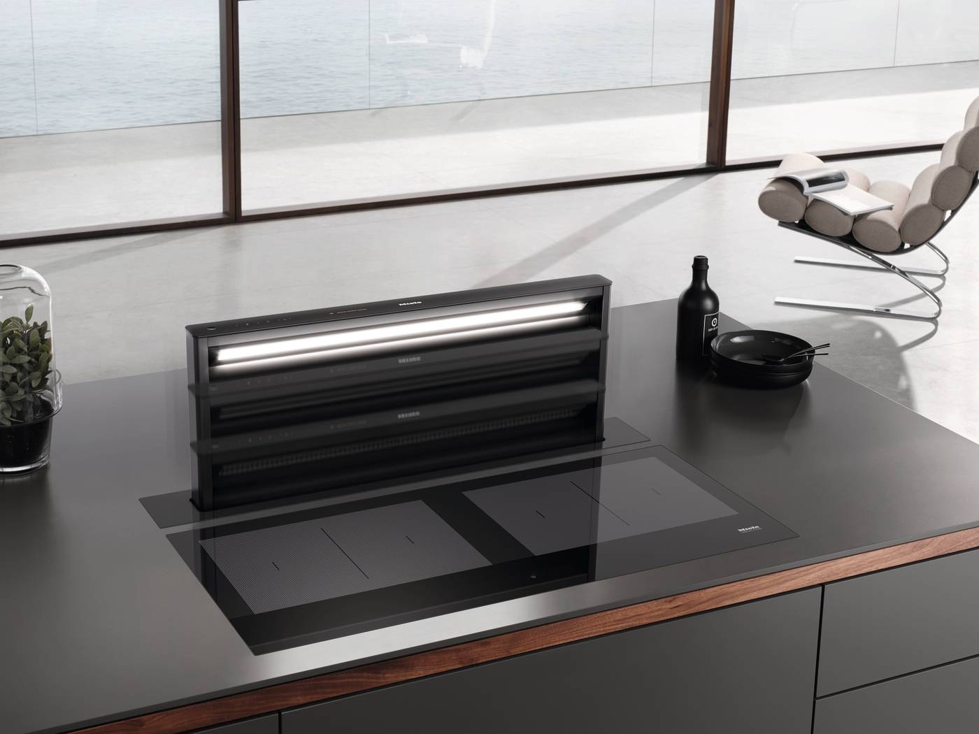 Hotte plan de travail MIELE DAD 4841 Levantar Prestige Pas Cher ...