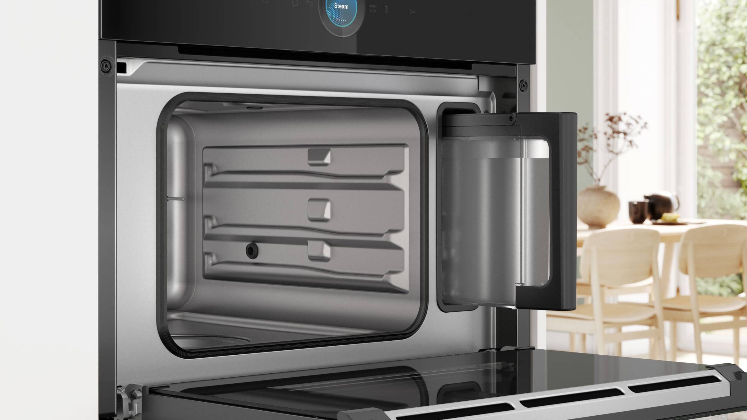 Four encastrable vapeur BOSCH CDG714XB1, Série 8, Four vapeur compact Pas Cher - UBALDI.com