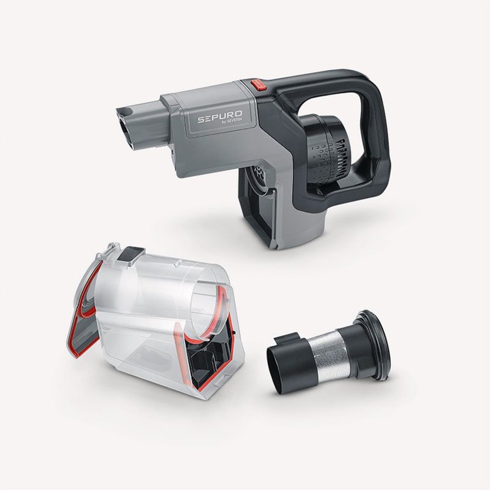 Aspirateur balai 2en1 rechargeable 18v gris hv7184 SEVERIN Pas Cher ...