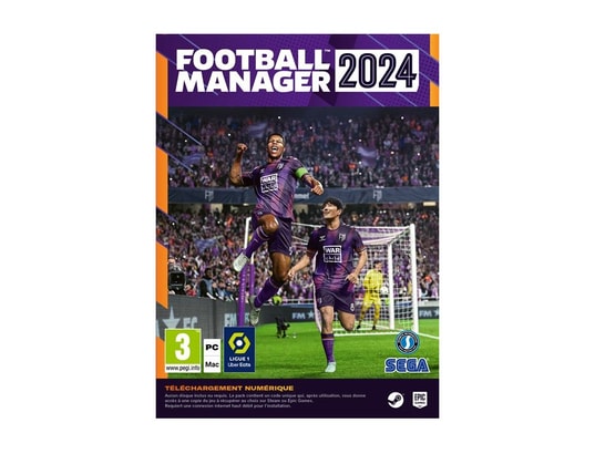 Football manager 2024 code in a box pc SEGA