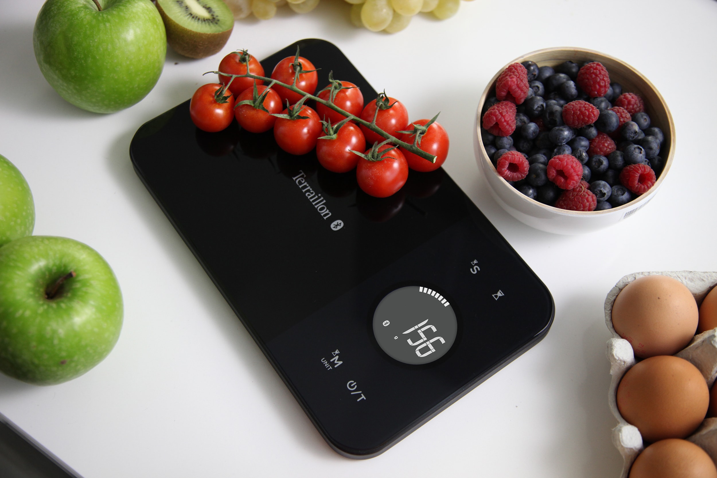 Balance de cuisine TERRAILLON NUTRI TAB noire Pas Cher - UBALDI.com