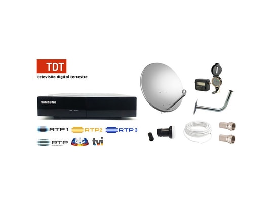 Kit complet tdt sat pour la réception des chaines portugaises par ...