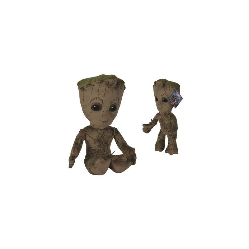Peluche disney marvel young groot marron 45 cm DISNEY