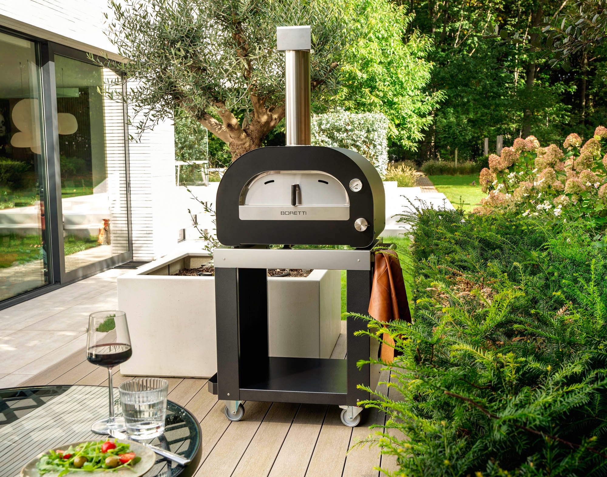 Accessoire barbecue BORETTI Amalfi chariot Pas Cher - UBALDI.com