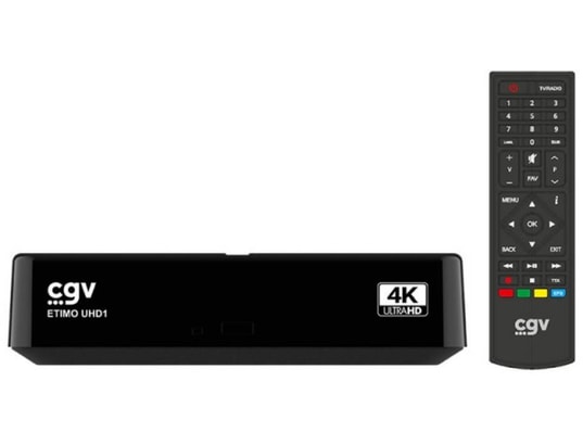 Décodeur terrestre TNT HD CGV ETIMO UHD1 - Récepteur-enregistreur TNT UHD 4K Pas Cher - UBALDI.com