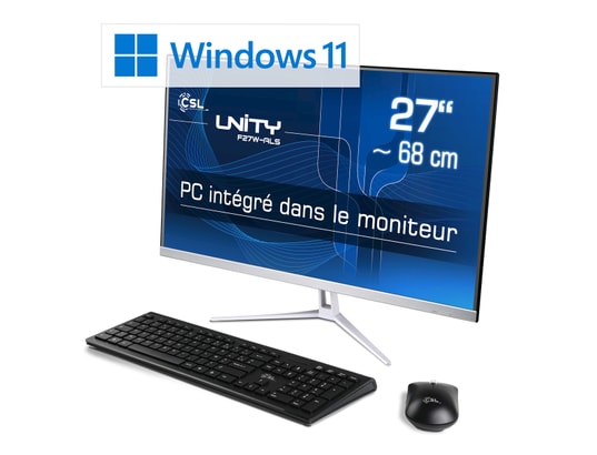 Pc tout-en-un csl unity f27w-als / 256 go / 32 go ram / win 11 famille CSL COMPUTER