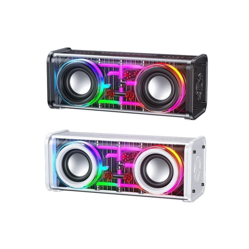 Enceinte bluetooth portable 10w son stéréo 360° tws autonomie 3h usb-c ...