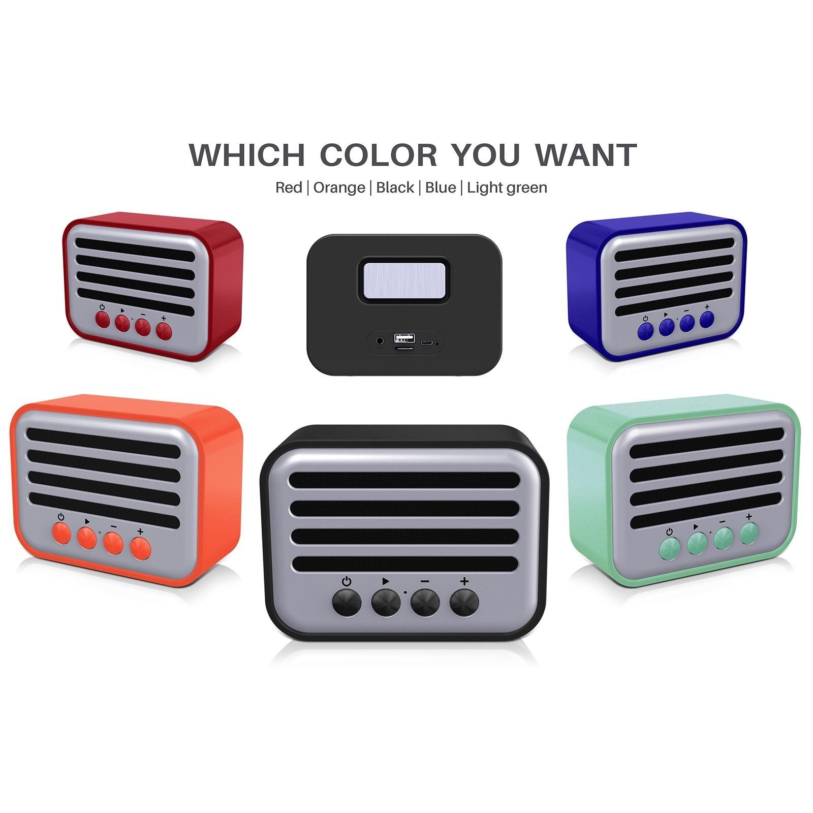 Mini enceinte bluetooth twse ultra compacte 5w autonomie 5h charge ...
