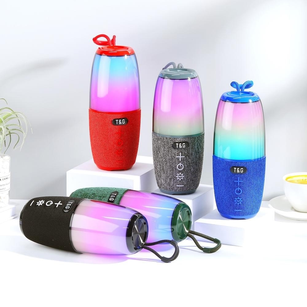 Enceinte bluetooth waterproof portable 5w haute puissance avec lumière ...