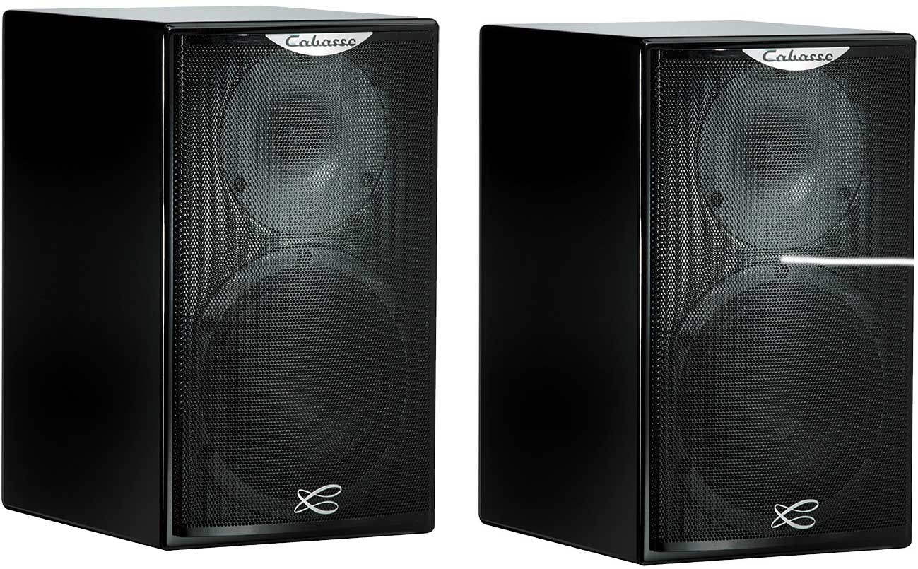 Enceinte bibliothèque CABASSE Surf Noir (la paire) Pas Cher - UBALDI.com