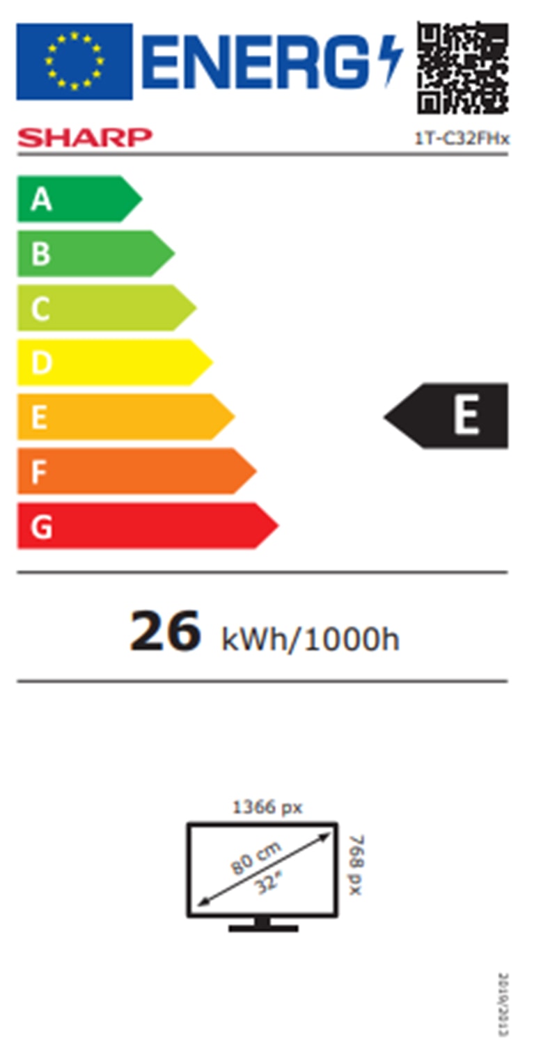 SHARP 32FH2EW - TV LCD 80 cm - Livraison rapide