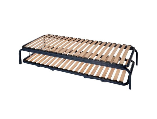 Ensemble lit gigogne - 70x190 - 20 lattes bois - made in france - gain ...