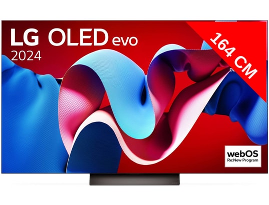 LG OLED65C4 evo - TV OLED 4K 164 cm - Livraison rapide