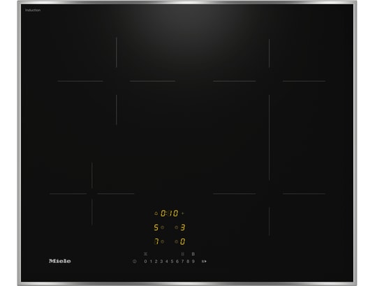 MIELE KM7363FR, 62 cm, 2 zones de cuisson PowerFlex - Plaque induction ...