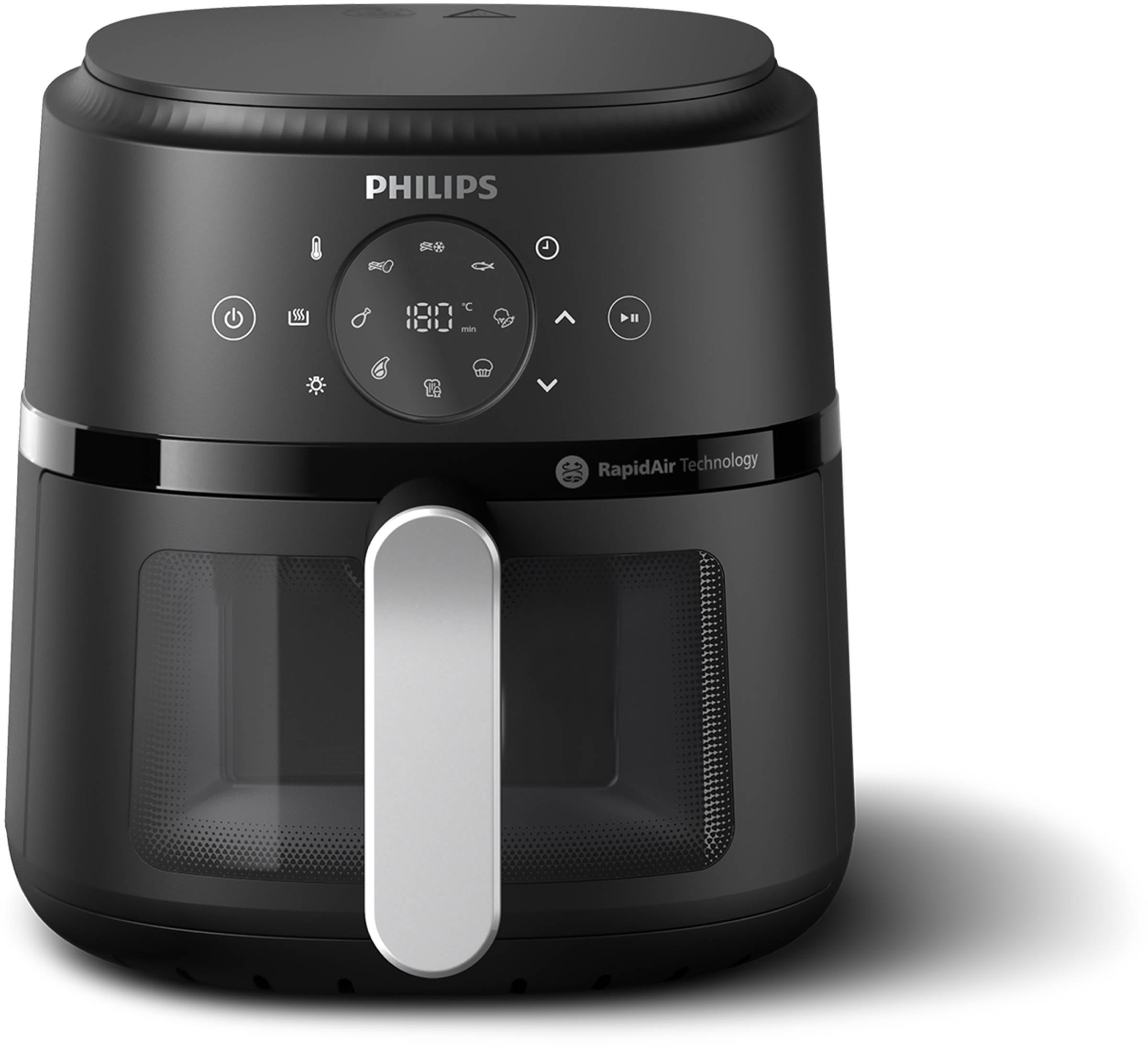 Friteuse à air chaud PHILIPS NA211/00 Air Fryer 3.2L noir Série 2000 ...