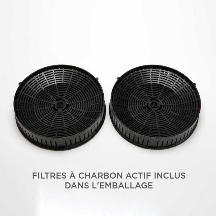 Hotte décorative noire continental edison cehd9065b - l90 cm CONTINENTAL EDISON