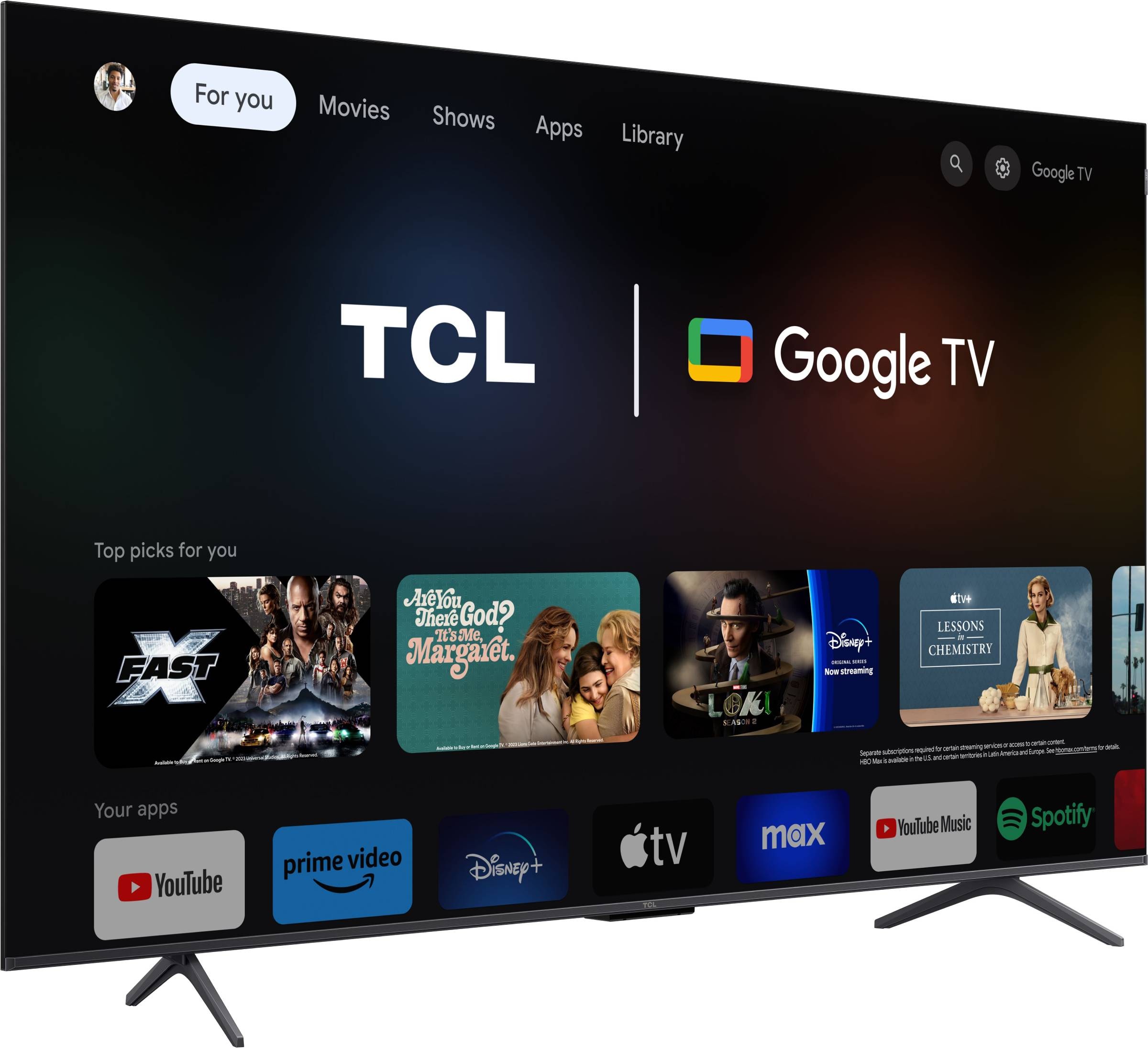 TV QLED 4K 189 cm TCL 75T8B - QLED Pro - 144Hz - Google TV