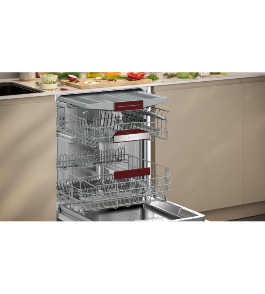 NEFF S155ECX06E, N 50, TimeLight, Open Dry - Lave vaisselle tout ...