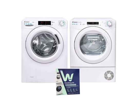 Pack lave-linge frontal 13kg 1400trs/min + sèche-linge frontal 10kg ...