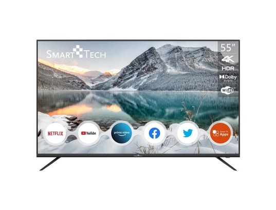 Smart tech tv led 55'' 139cm téléviseur 4k uiltra hd smart tv SMARTTECH